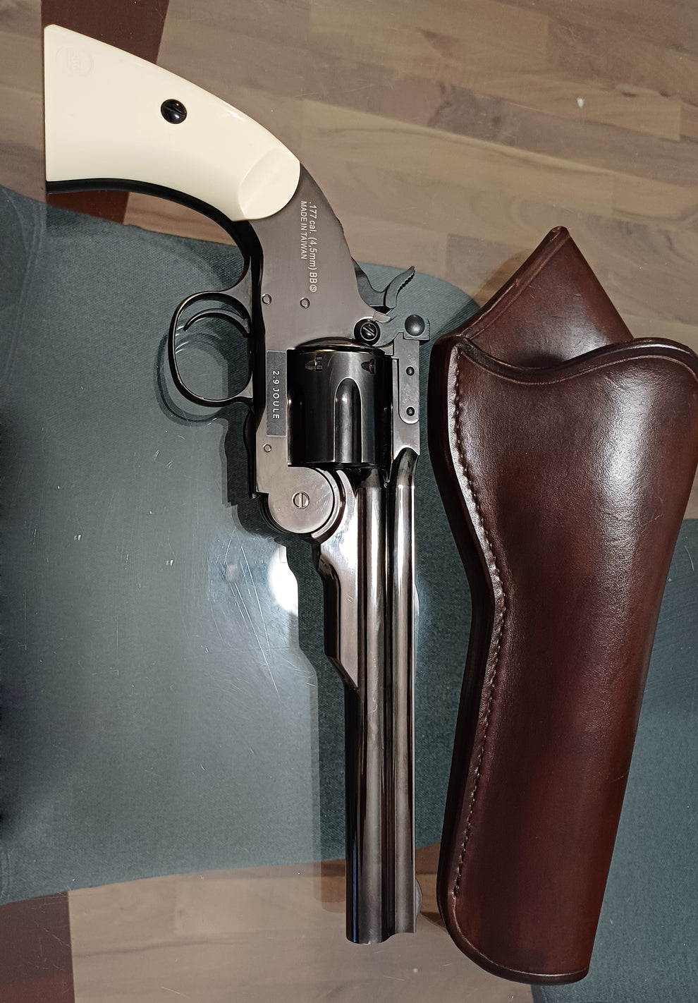 Leather Holster for Schofield 1875 Smith & Wesson 3 custom style (Made ...